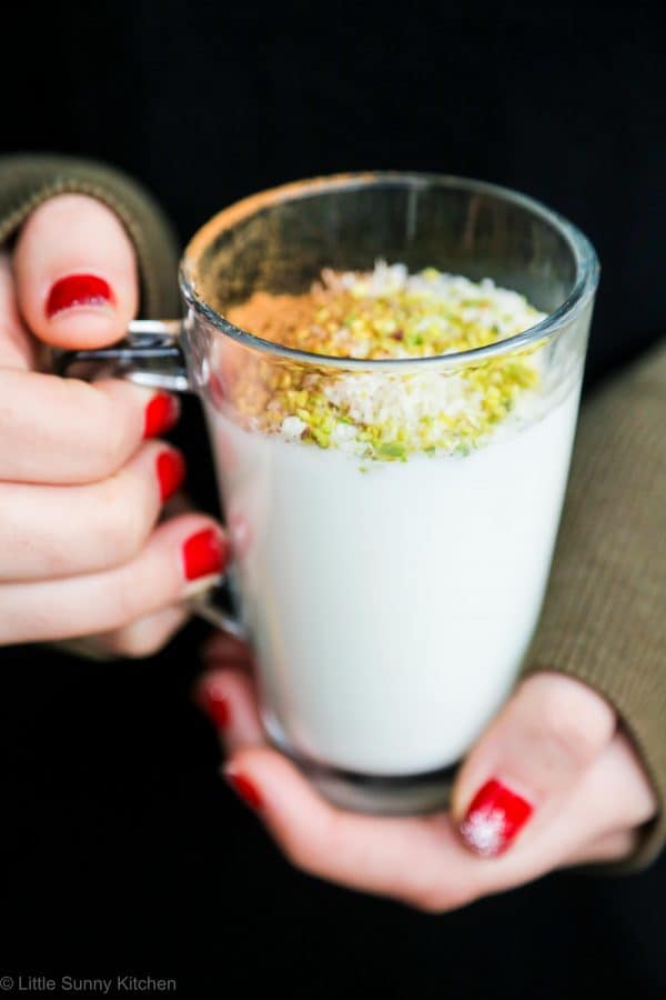 The Best Sahlab Recipe (Middle Eastern Milk Pudding Recipe)