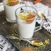 The Best Sahlab Recipe (Middle Eastern Milk Pudding Recipe)