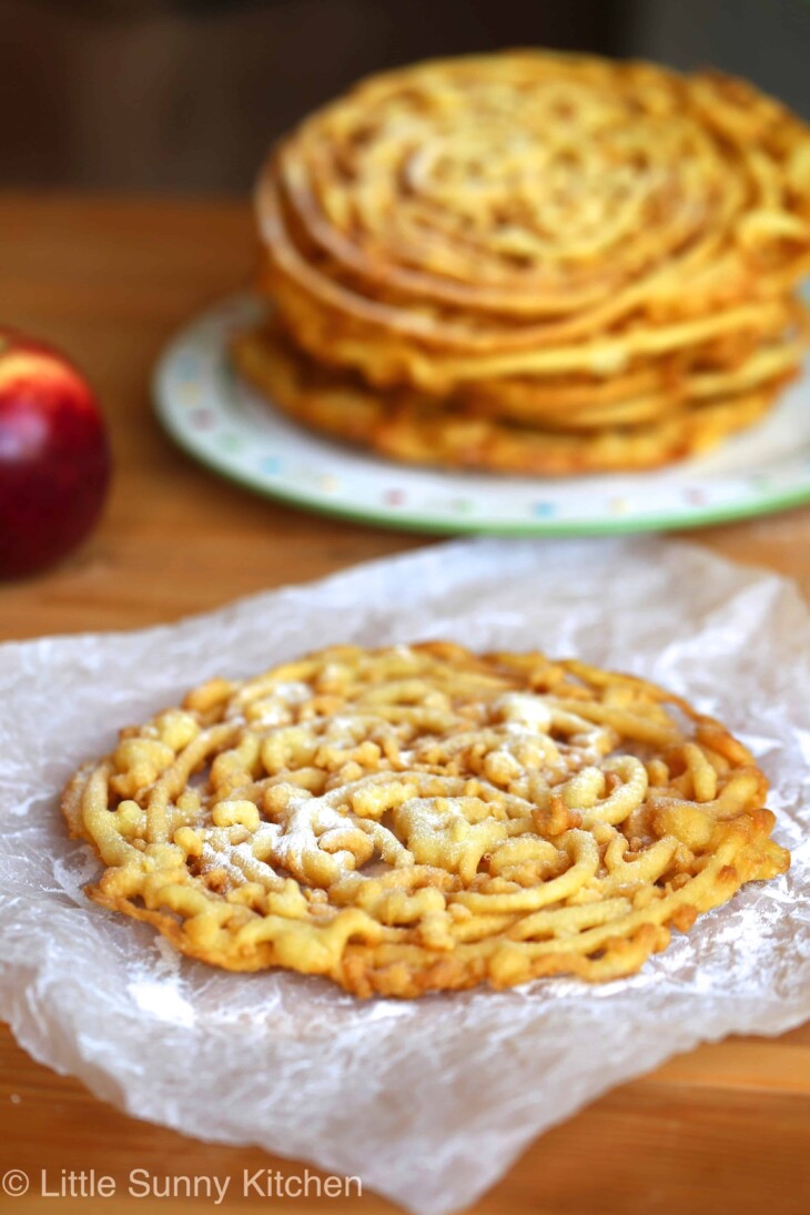Homemade Funnel Cakes - Little Sunny Kitchen