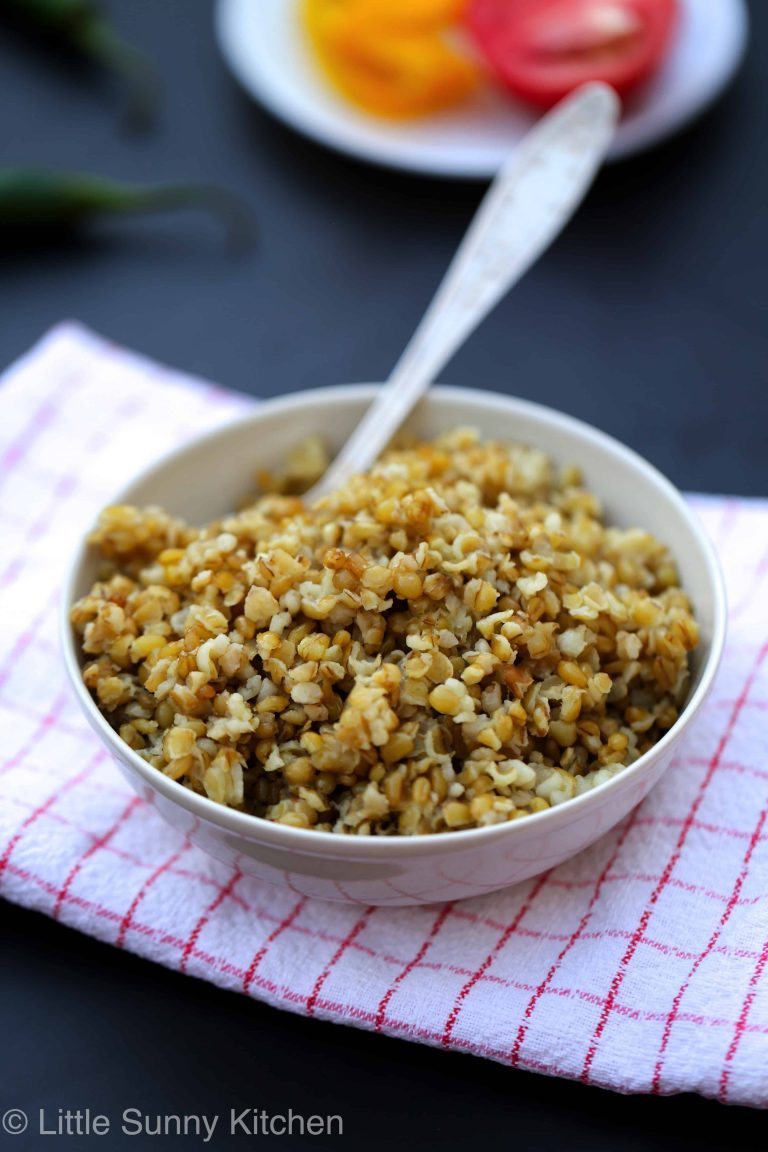 Freekeh with Chicken - Little Sunny Kitchen