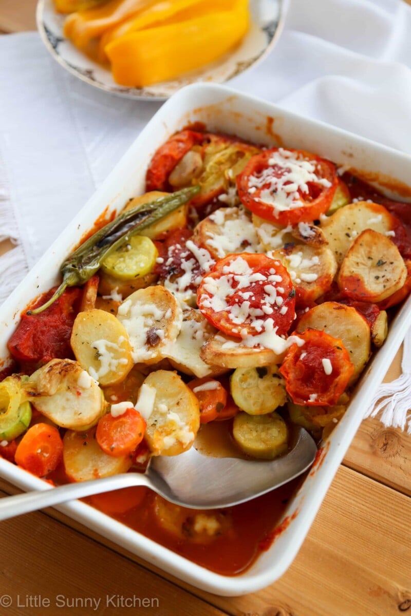 Vegetable Potato Bake - Little Sunny Kitchen