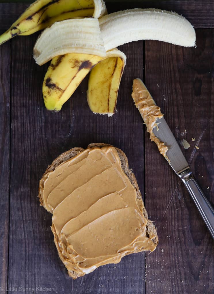 Banana Fluffernutter Sandwich - Little Sunny Kitchen