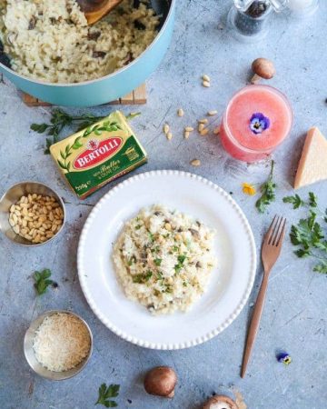 Mushroom Risotto - Little Sunny Kitchen