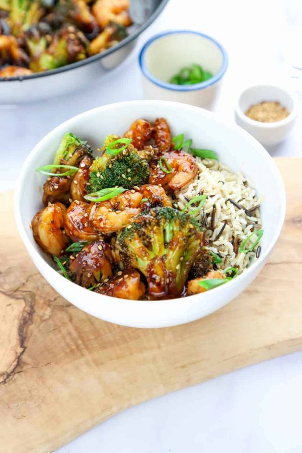 Easy Shrimp And Broccoli Stir Fry - Little Sunny Kitchen