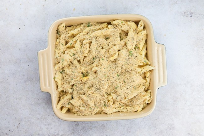 Smoked Haddock Pasta Bake - Little Sunny Kitchen