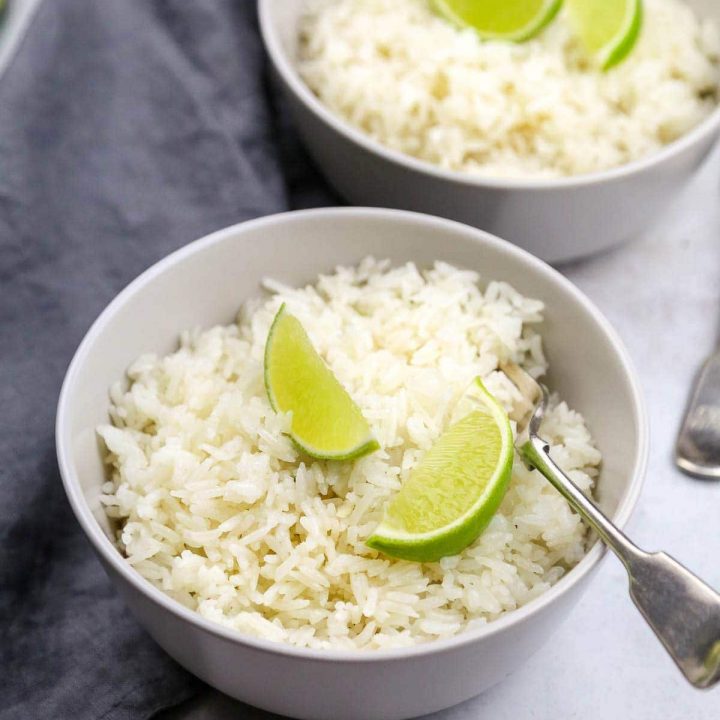 Savory Coconut Rice - Little Sunny Kitchen