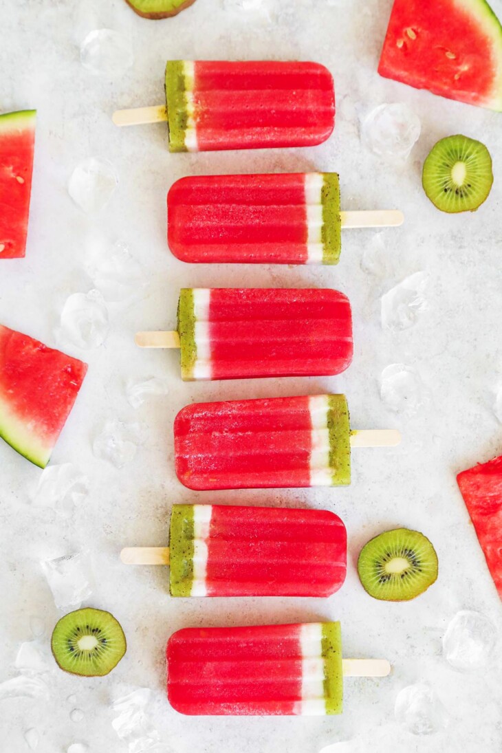 Watermelon Popsicles - Little Sunny Kitchen