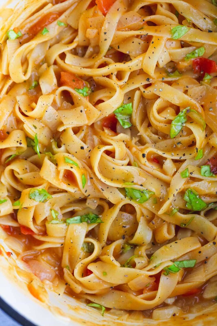 One Pot Pasta - Little Sunny Kitchen