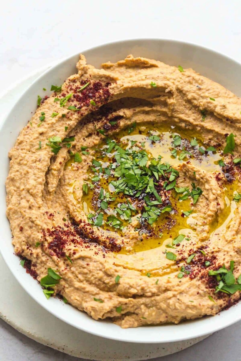 Foul Mudammas (Broad Bean Dip) - Little Sunny Kitchen