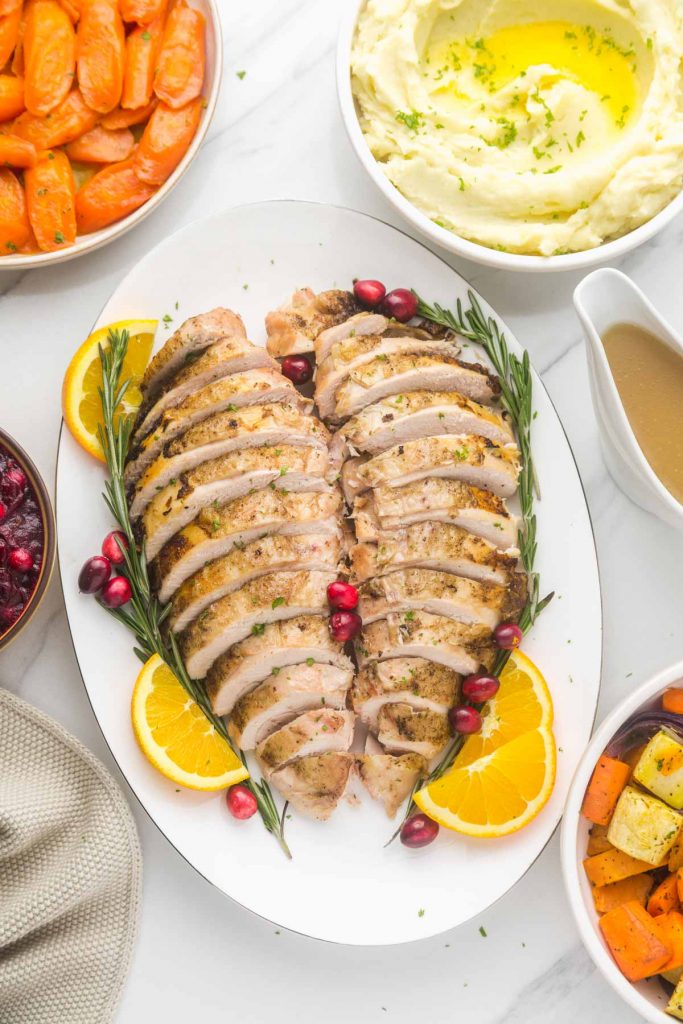 Easy Instant Pot Turkey Breast (With Gravy!) - Little Sunny Kitchen