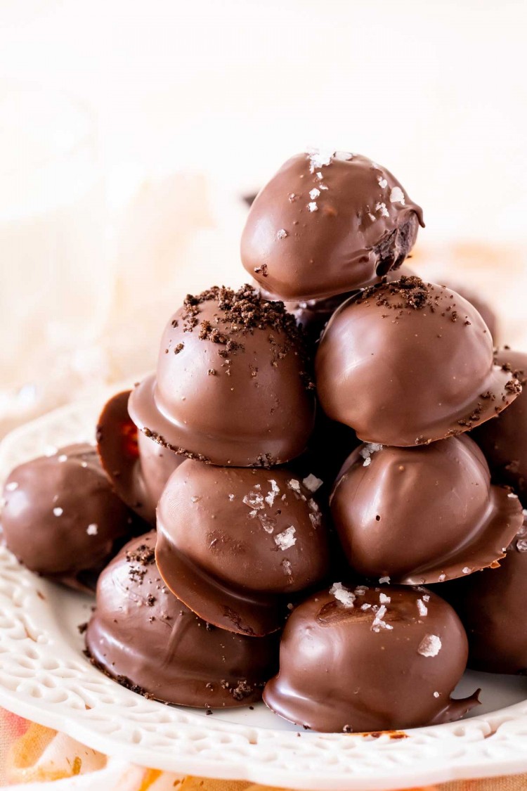 Chocolate Oreo Truffles - Little Sunny Kitchen
