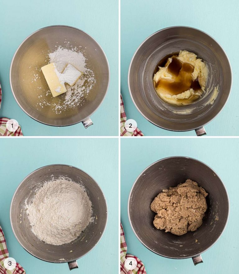 Spiced Rum Slice And Bake Cookies - Little Sunny Kitchen