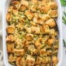 Buttery Herb Stuffing Recipe - Little Sunny Kitchen