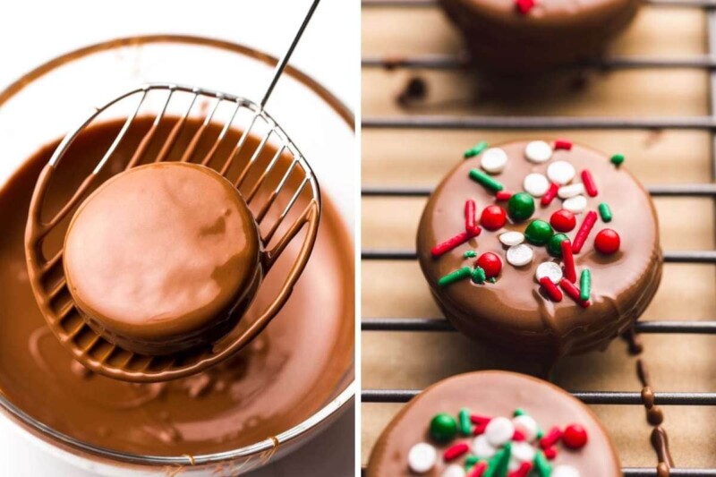 Easy Chocolate Covered Oreos - Little Sunny Kitchen