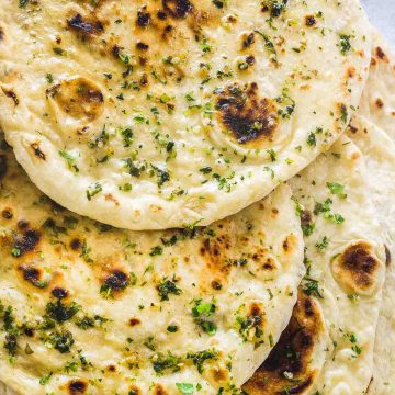 Easy Naan Bread (From Scratch Recipe) | Little Sunny Kitchen