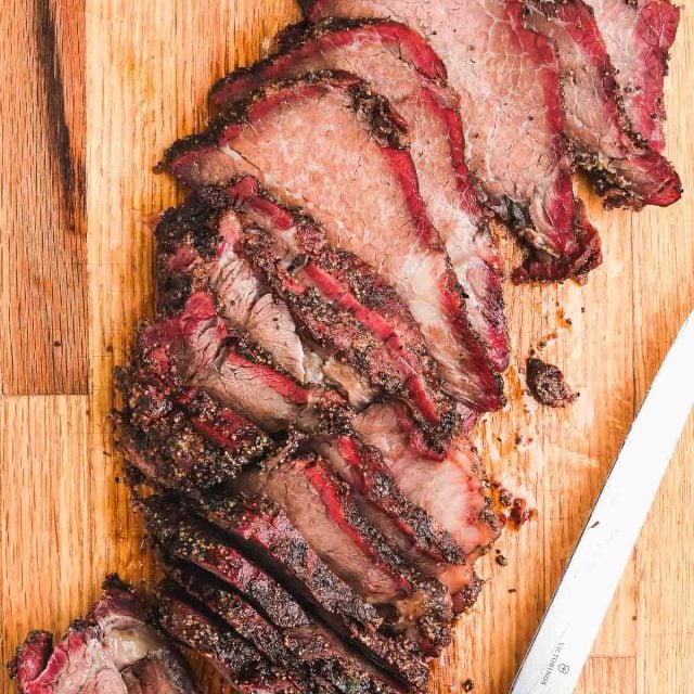 Texas Style Smoked Beef Chuck Roast - Little Sunny Kitchen