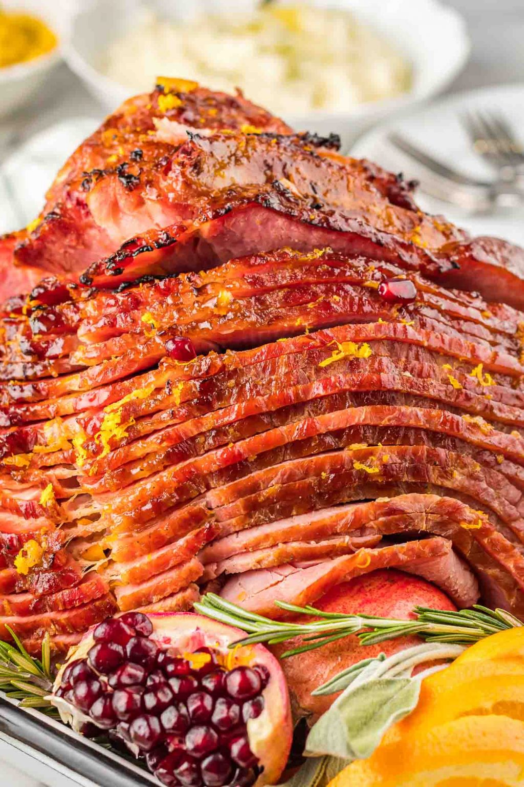 Best Instant Pot Honey Glazed Ham - Little Sunny Kitchen
