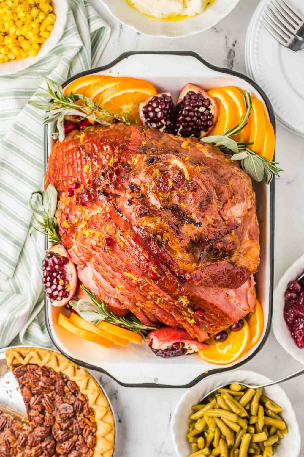 Best Instant Pot Honey Glazed Ham - Little Sunny Kitchen
