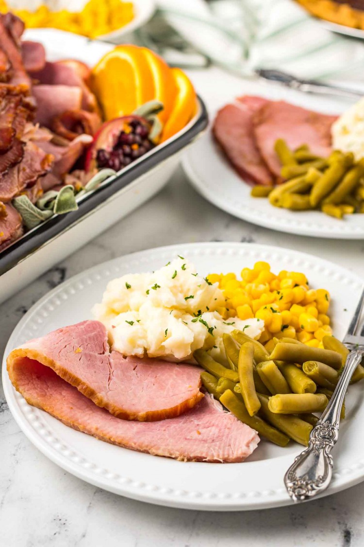 Best Instant Pot Honey Glazed Ham - Little Sunny Kitchen