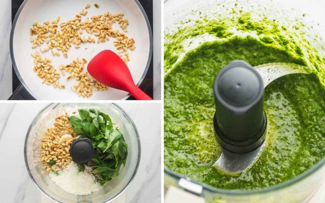 How to Make Homemade Basil Pesto - Little Sunny Kitchen