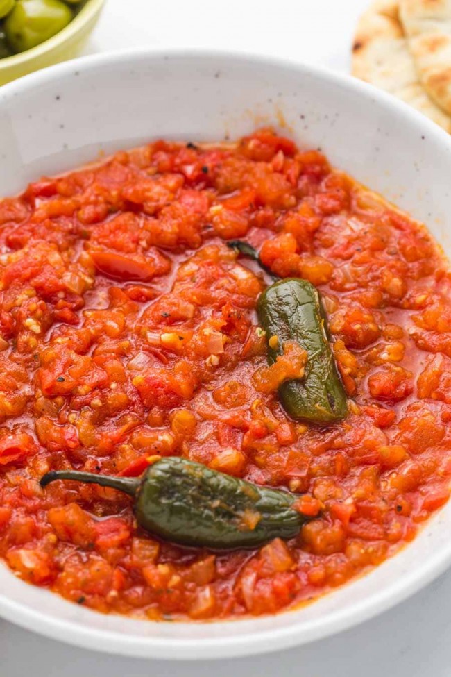 Galayet Bandora (Jordanian Recipe) - Little Sunny Kitchen