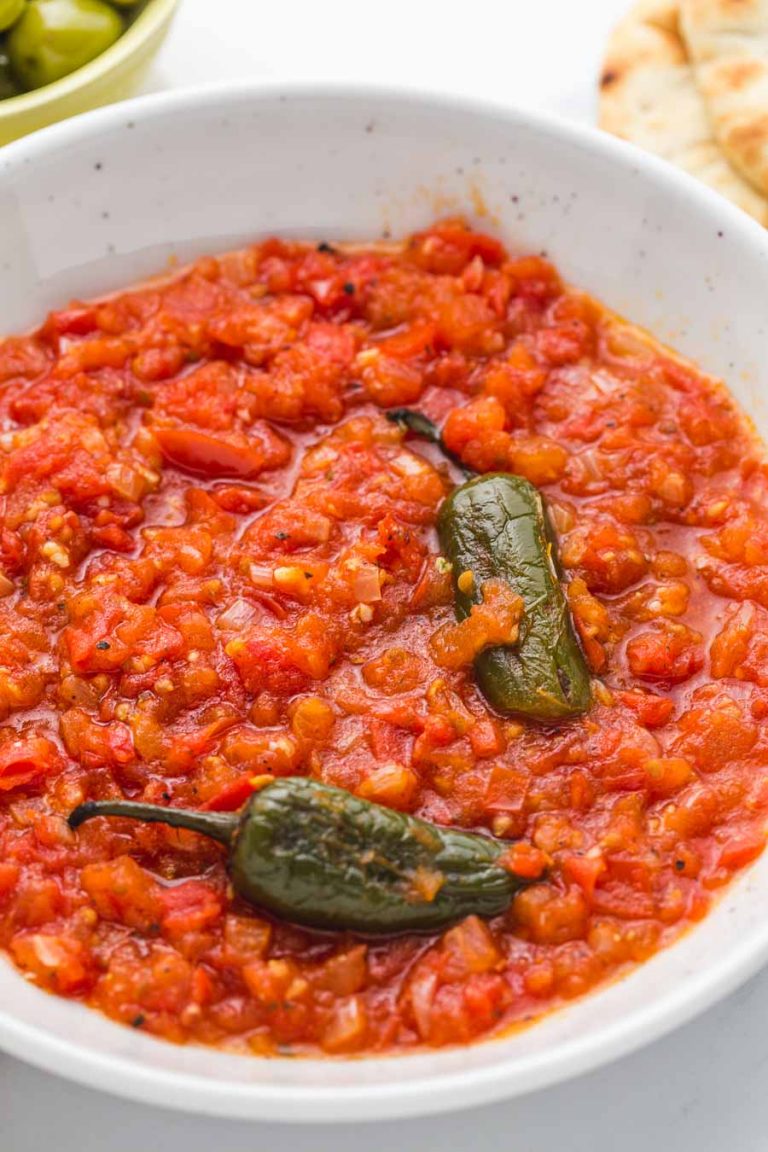 Galayet Bandora (Jordanian Recipe) - Little Sunny Kitchen