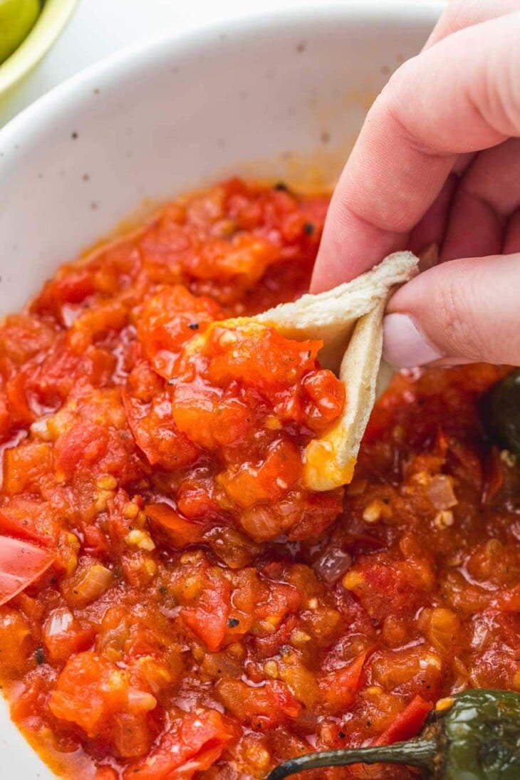 Galayet Bandora (Jordanian Recipe) - Little Sunny Kitchen