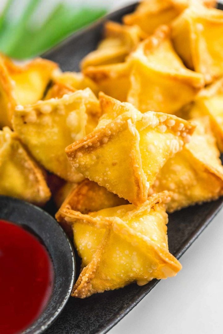 Cream Cheese Rangoons (Panda Express Copycat) - Little Sunny Kitchen