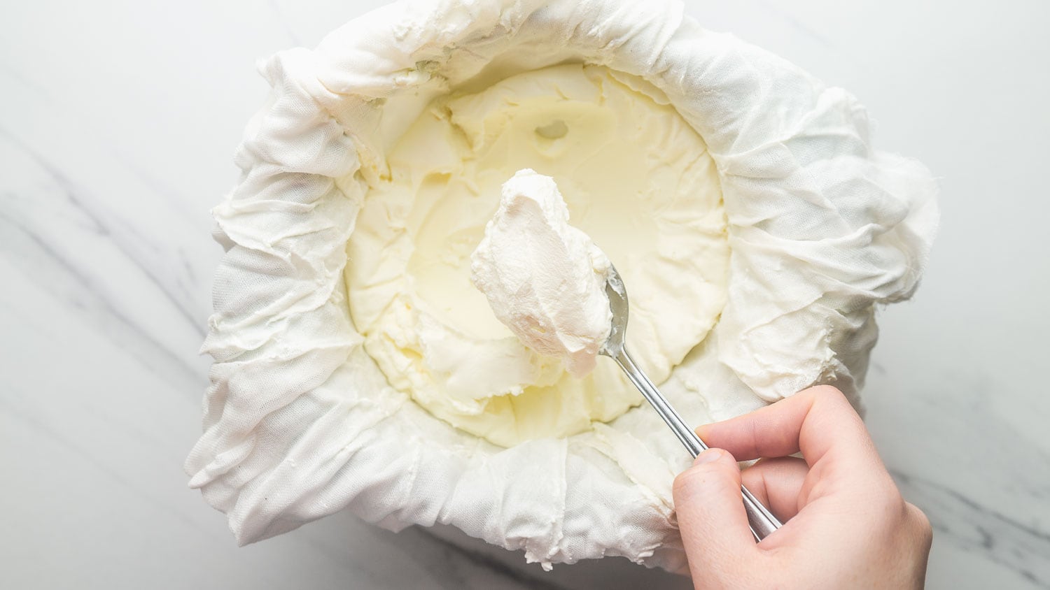 How to Make Labneh (2-Ingredient Recipe) - Little Sunny Kitchen