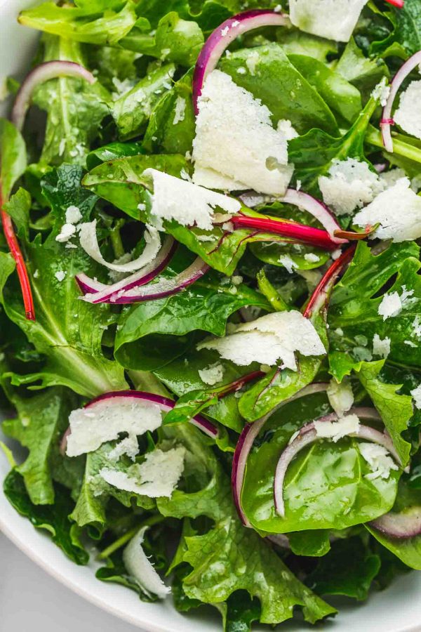 Best Simple Tossed Green Salad - Little Sunny Kitchen