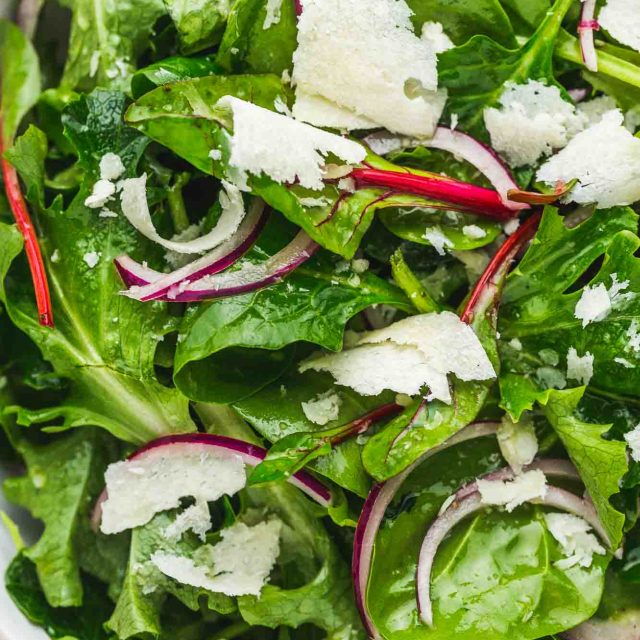 Best Simple Tossed Green Salad - Little Sunny Kitchen