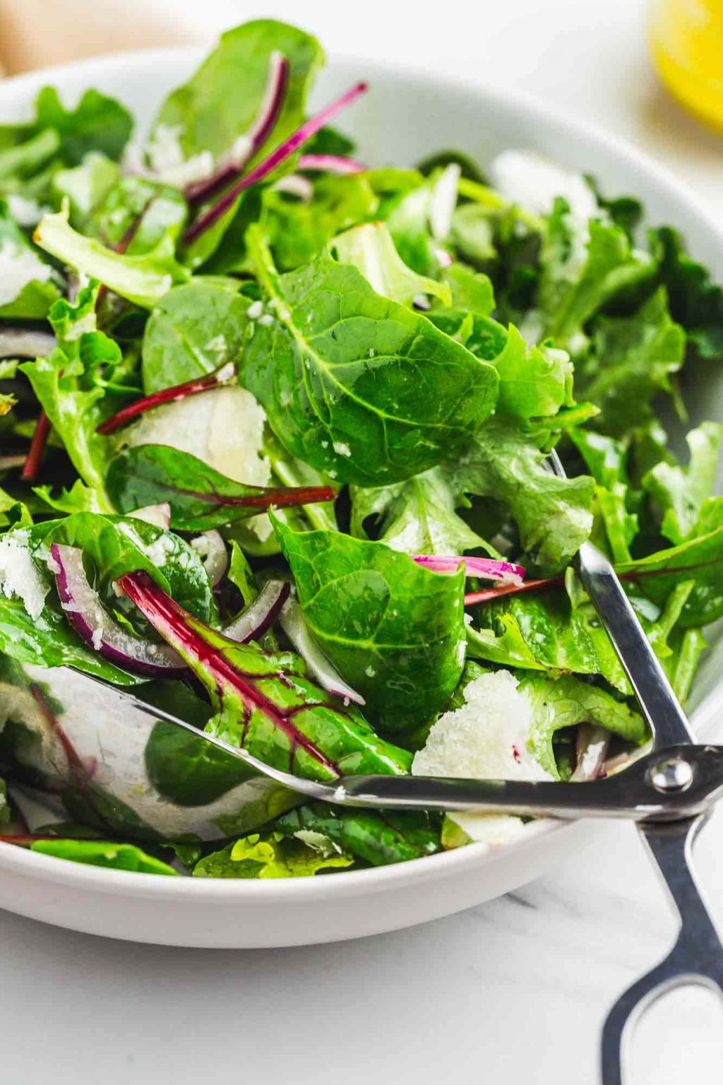 Best Simple Tossed Green Salad - Little Sunny Kitchen