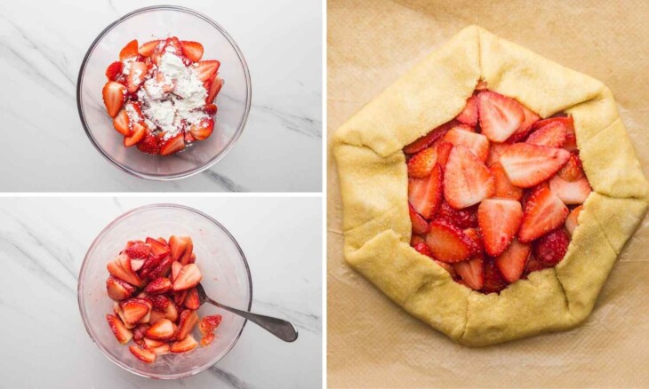 Easy Strawberry Galette Recipe | Little Sunny Kitchen