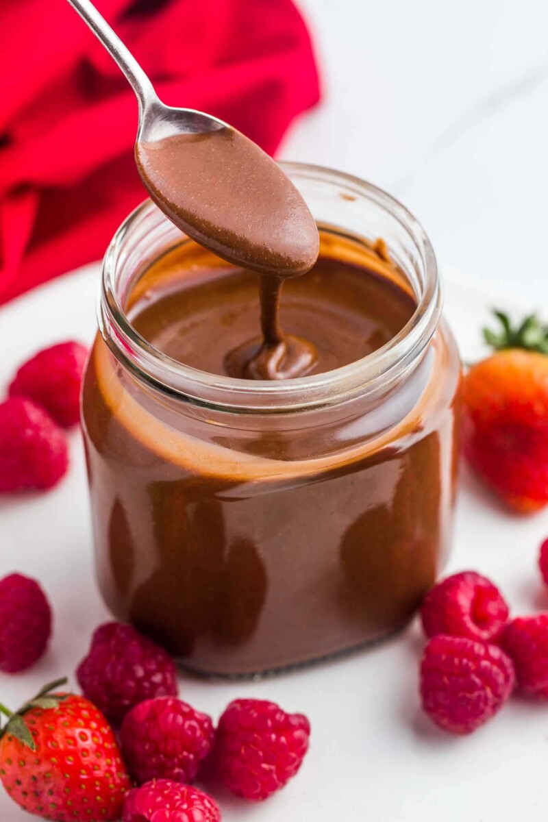 Homemade Nutella (Vegan & Healthy!) - Little Sunny Kitchen