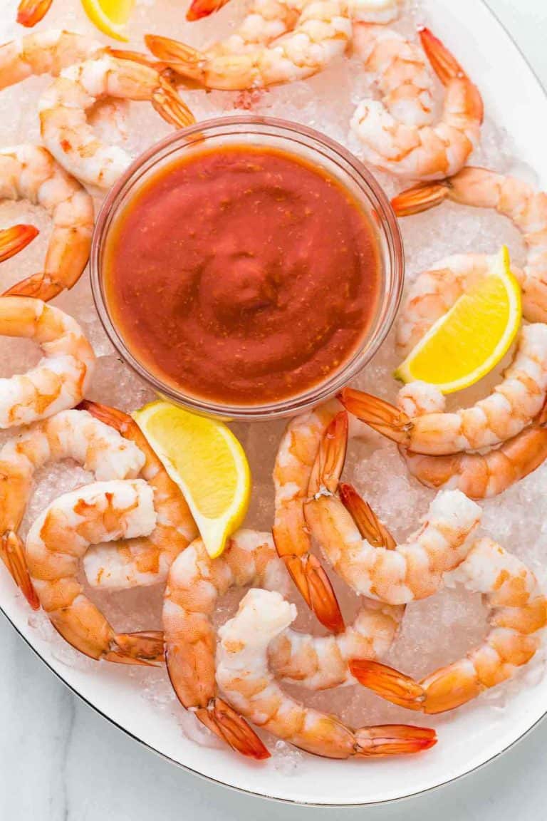 Perfect Poached Shrimp Recipe - Little Sunny Kitchen