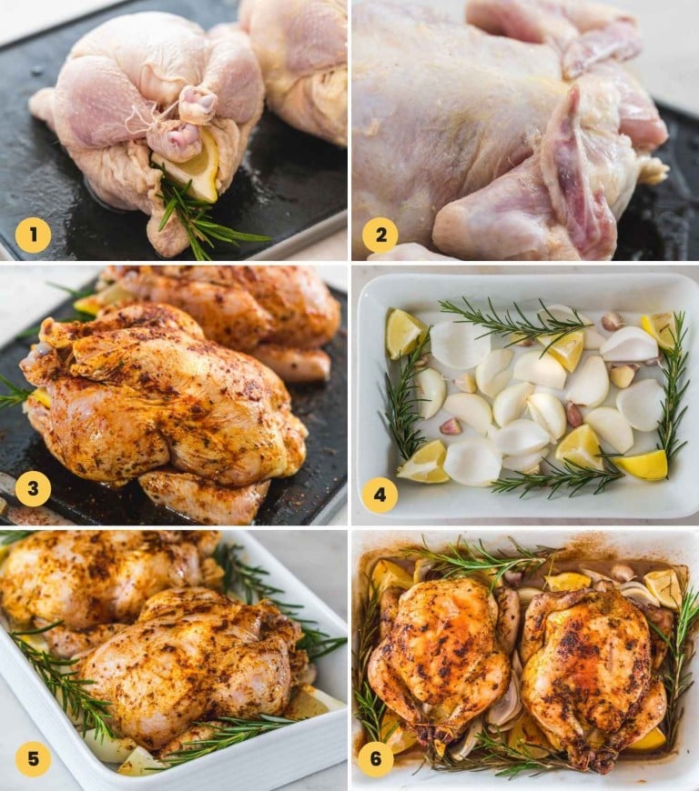 Roasted Cornish Hens Recipe - Little Sunny Kitchen