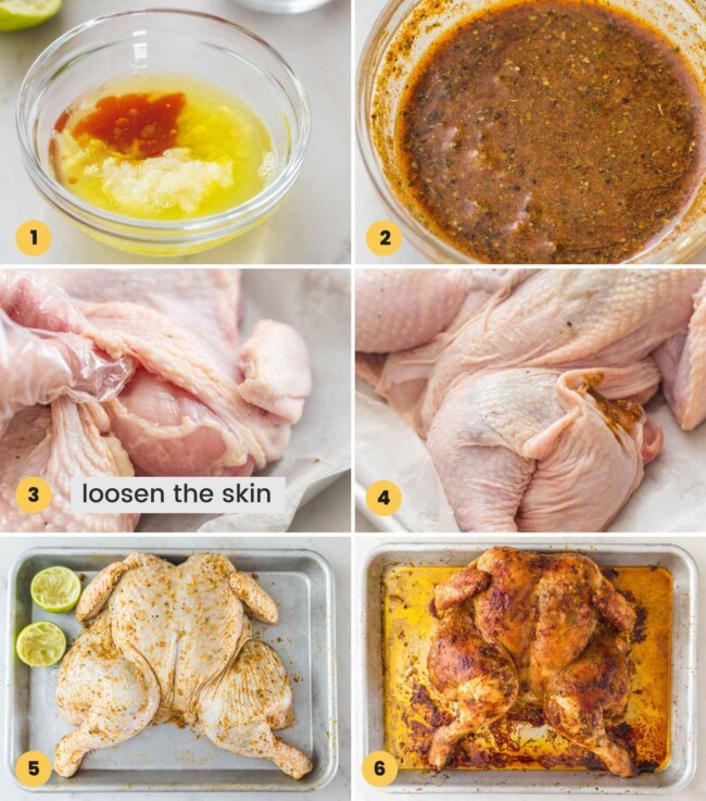 Peruvian Chicken with Green Sauce (Juicy Chicken!) - Little Sunny Kitchen
