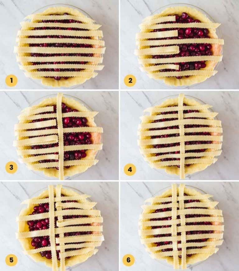 How To Lattice a Pie Crust (Easy!) - Little Sunny Kitchen