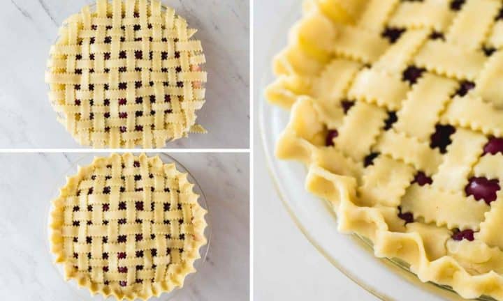 How To Lattice a Pie Crust (Easy!) - Little Sunny Kitchen