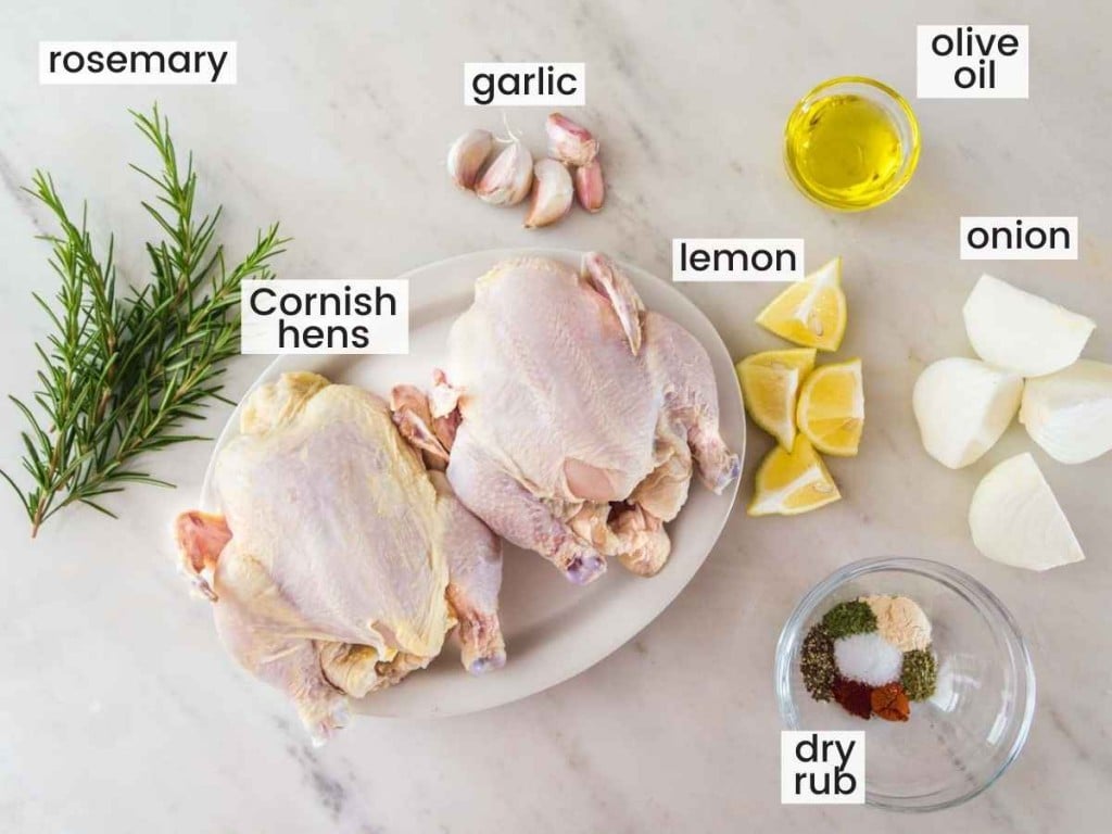 Roasted Cornish Hens Recipe - Little Sunny Kitchen