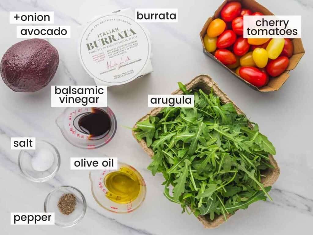 Easy Burrata Salad Recipe - Little Sunny Kitchen