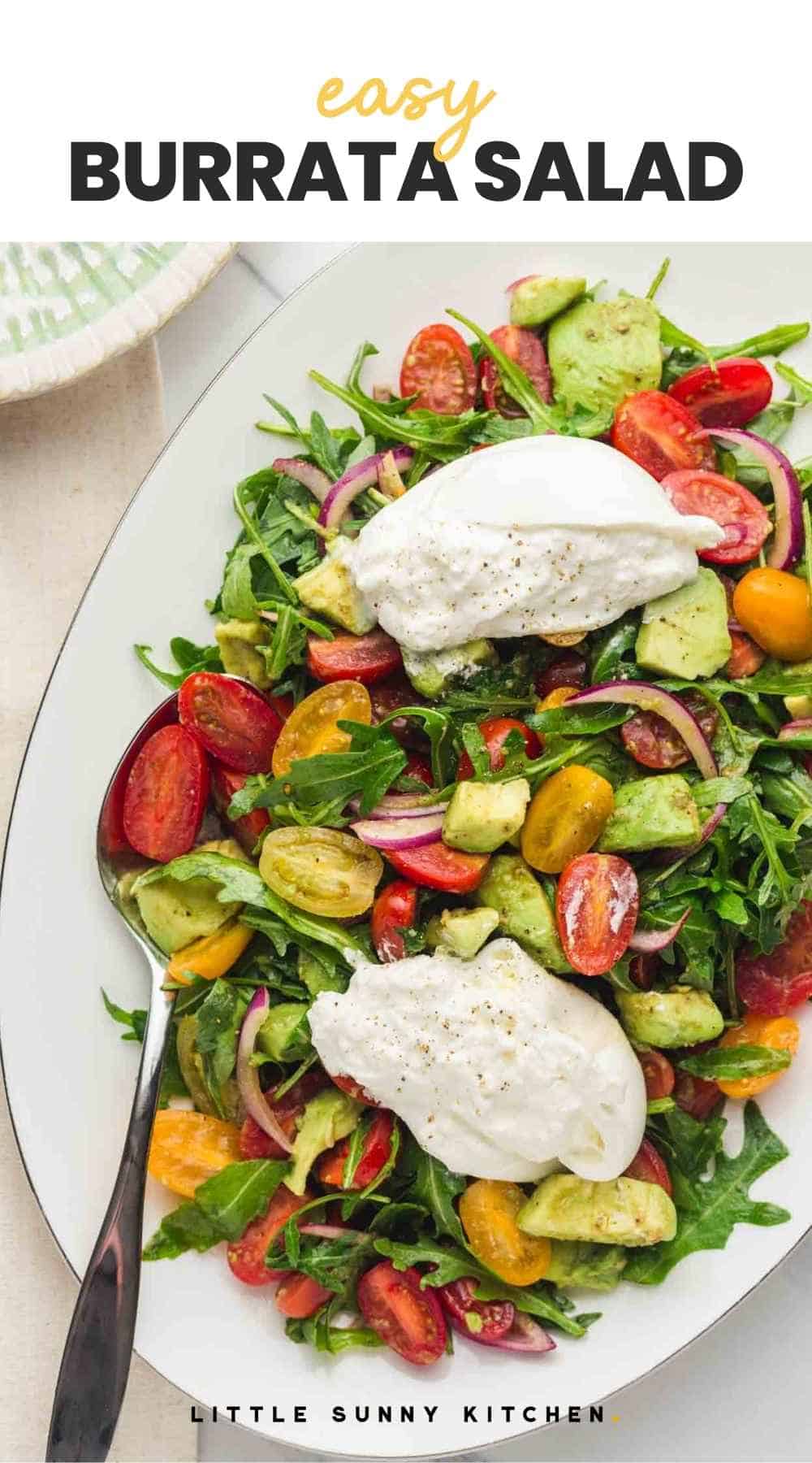 Easy Burrata Salad Recipe - Little Sunny Kitchen