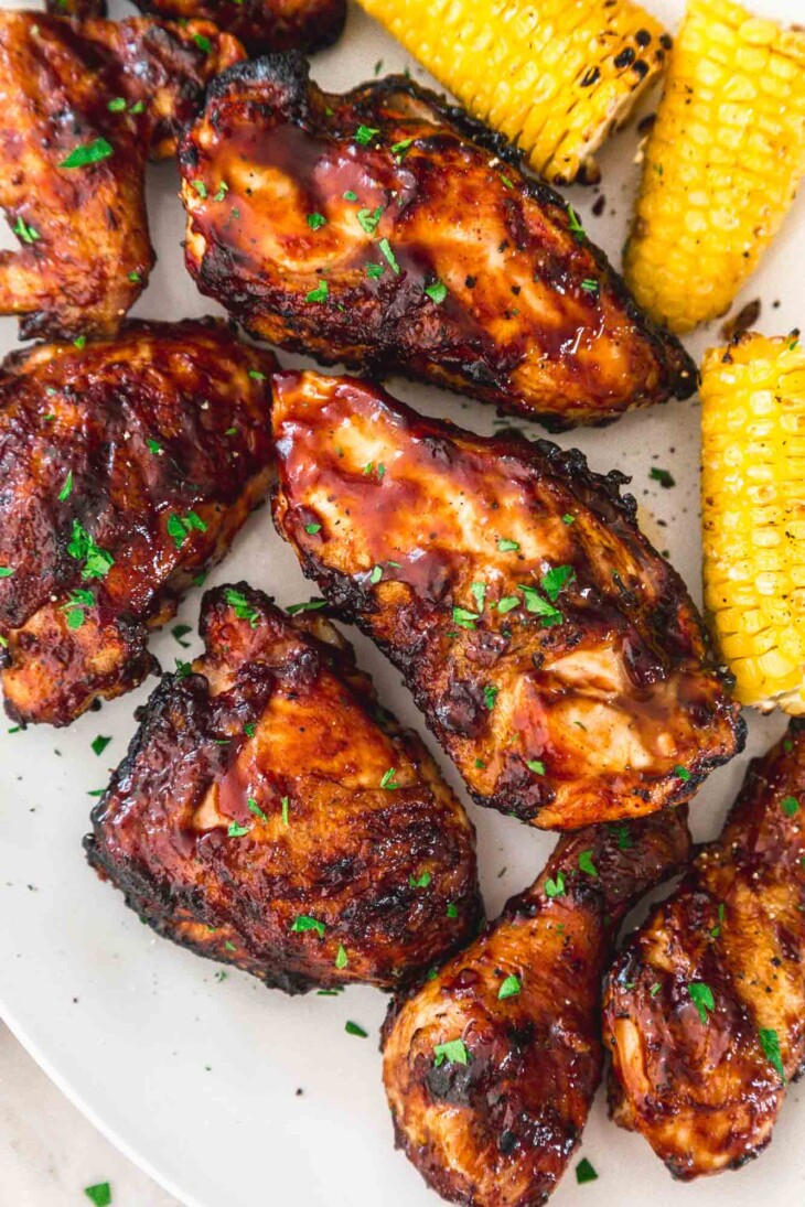 Grilled BBQ Chicken Recipe - Little Sunny Kitchen
