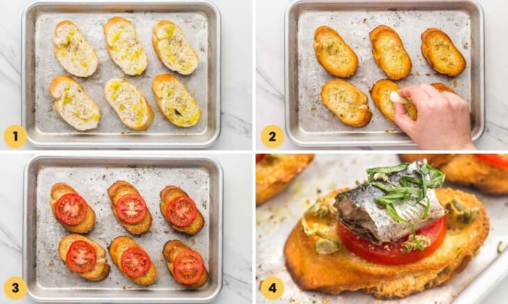 Sardines on Toast (Easy Lunch or Appetizer) - Little Sunny Kitchen