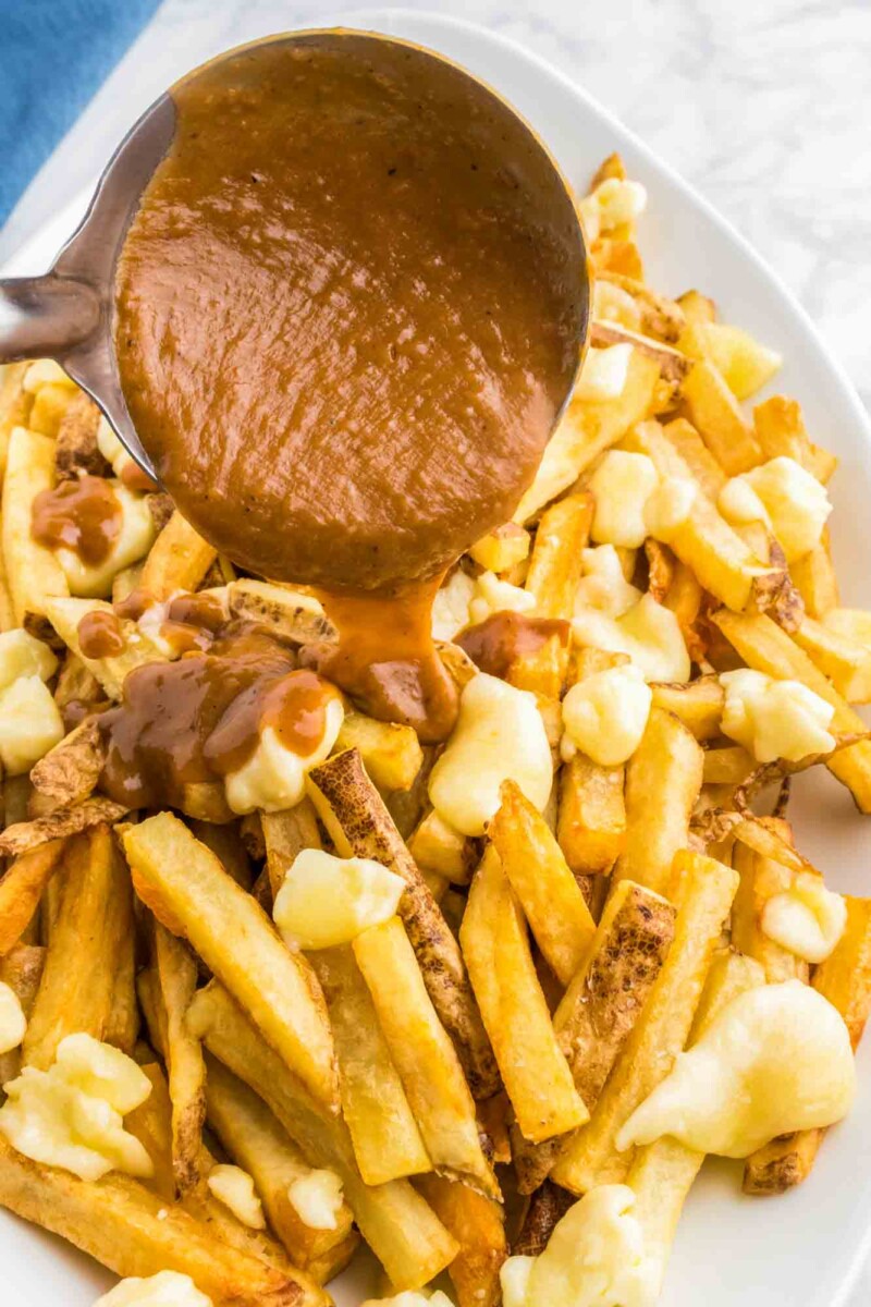 Homemade Canadian Poutine Recipe - Little Sunny Kitchen
