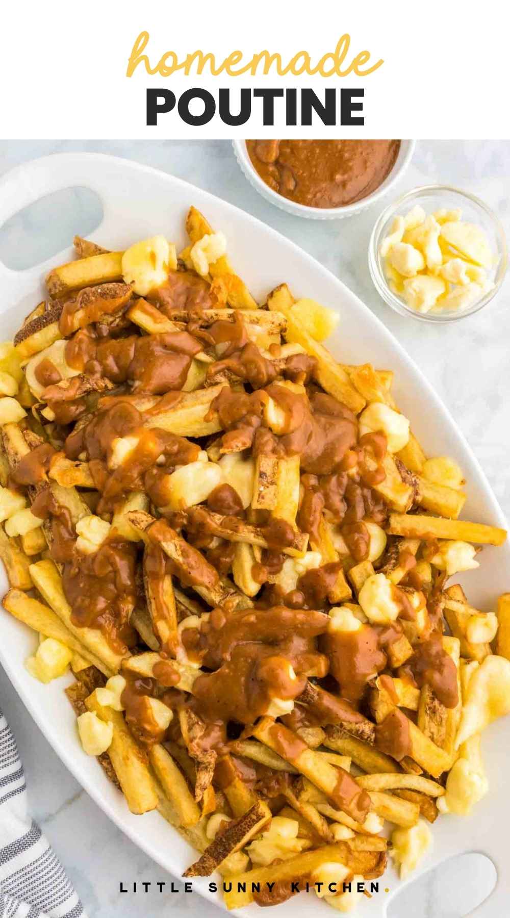 Homemade Canadian Poutine Recipe - Little Sunny Kitchen