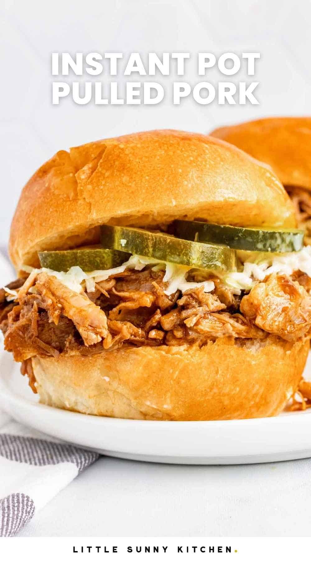 The Best Instant Pot Pulled Pork - Little Sunny Kitchen