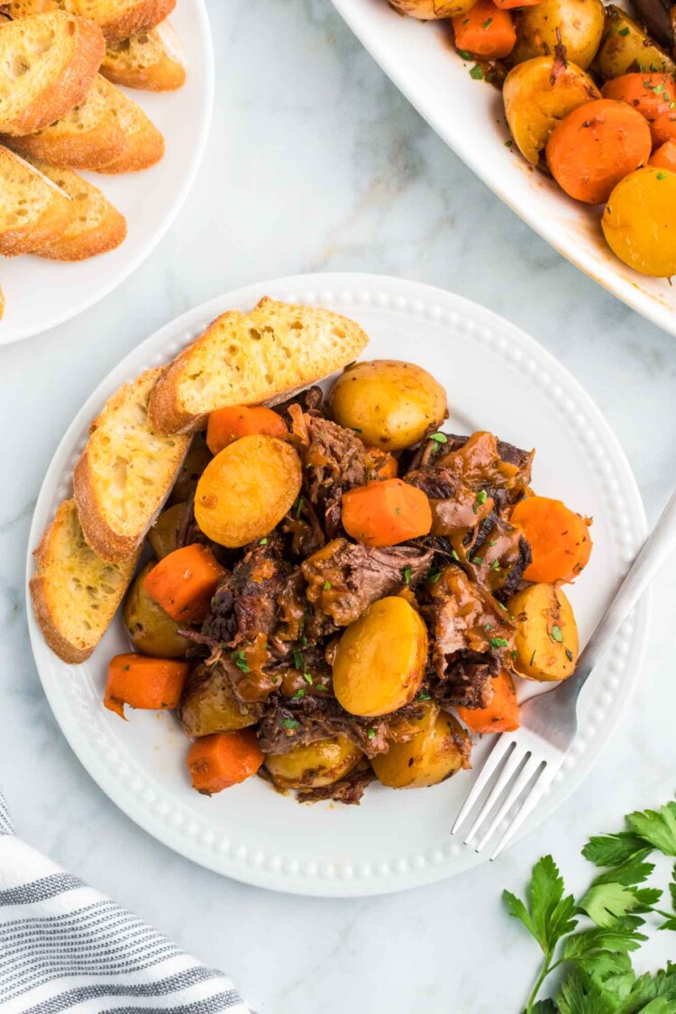The BEST Instant Pot Pot Roast Recipe - Little Sunny Kitchen