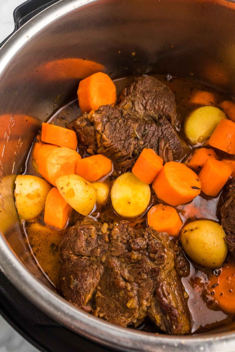 The BEST Instant Pot Pot Roast Recipe - Little Sunny Kitchen
