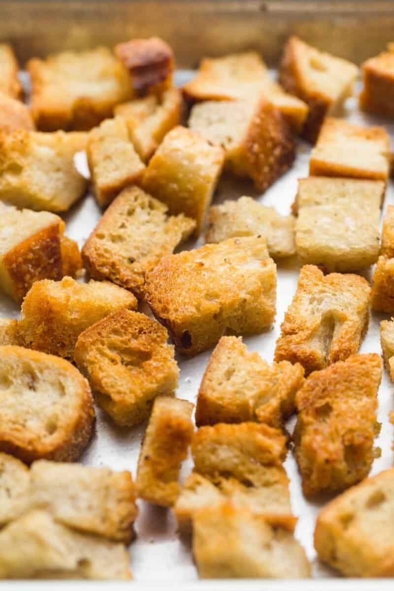 Homemade Croutons - How to Make Them | Little Sunny Kitchen